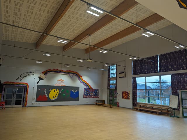 Crescent Primary Academy- School LED Lighting Upgrade… | AP Mitchell